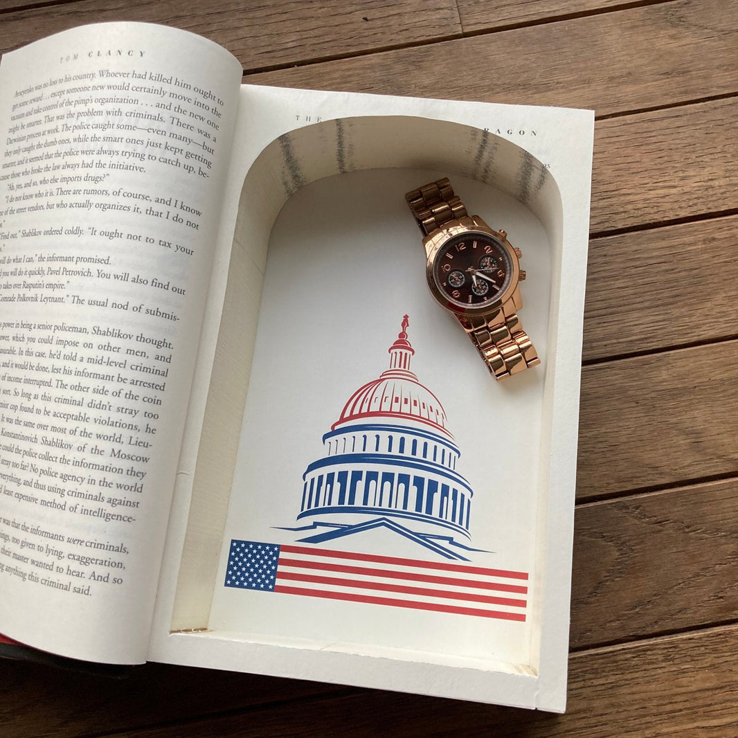 Secret Storage Books - Hollow Books and Book Safes from real books